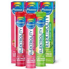 Plusssz Elektrolity + 100% Multiwitamina – Kompleksowe Nawodnienie i ...
