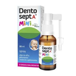 Spray na gardło 30 ml PHYTOPHARM Dentosept A mini | wygodna aplikacja ...
