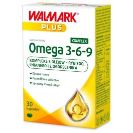 STADA PHARM WALMARK OMEGA 3-6-9 Kompleks olejów rybiego, lnianego i ...